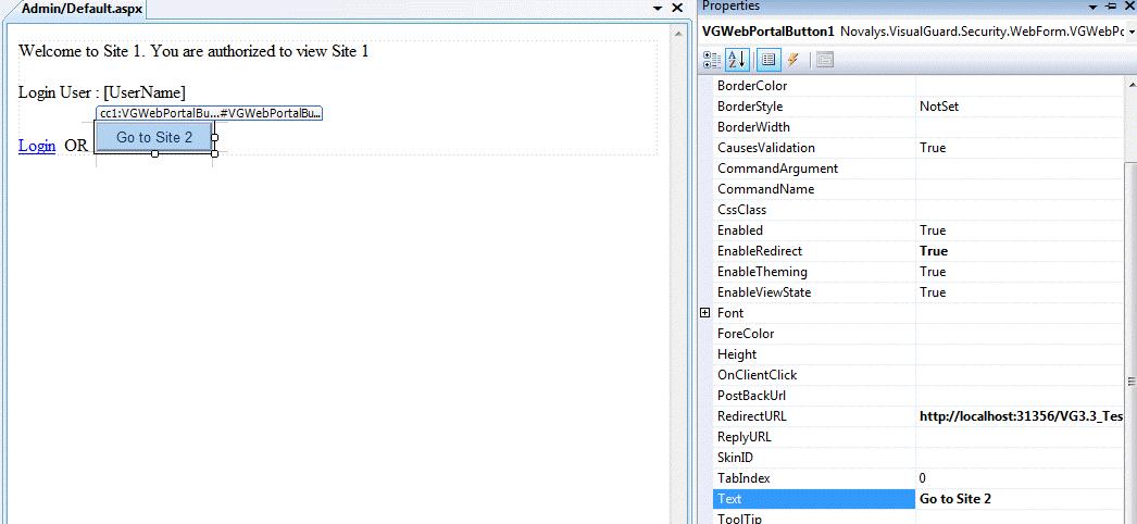 How to integrate a Web application with VGWP ? – Visual Guard