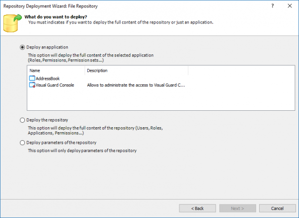 Via a Configuration File – Visual Guard