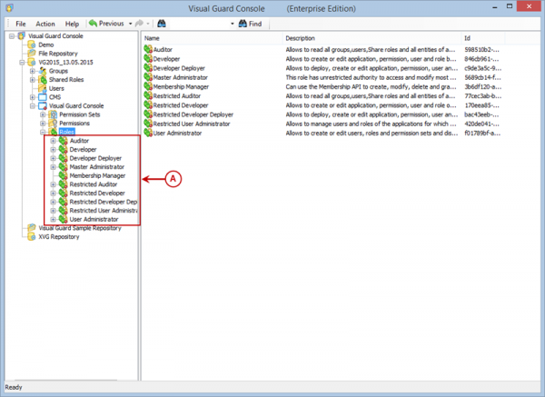 Modify Role – Visual Guard