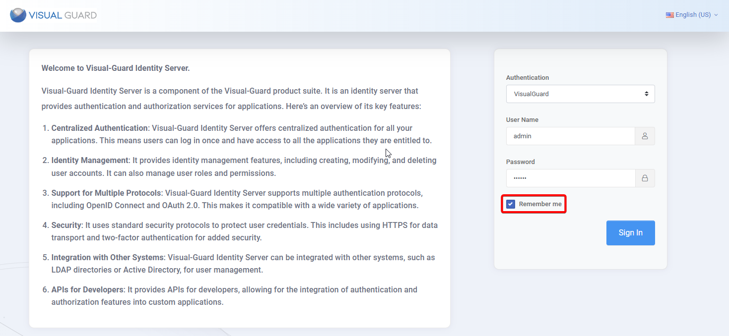 Remember Me – Visual Guard