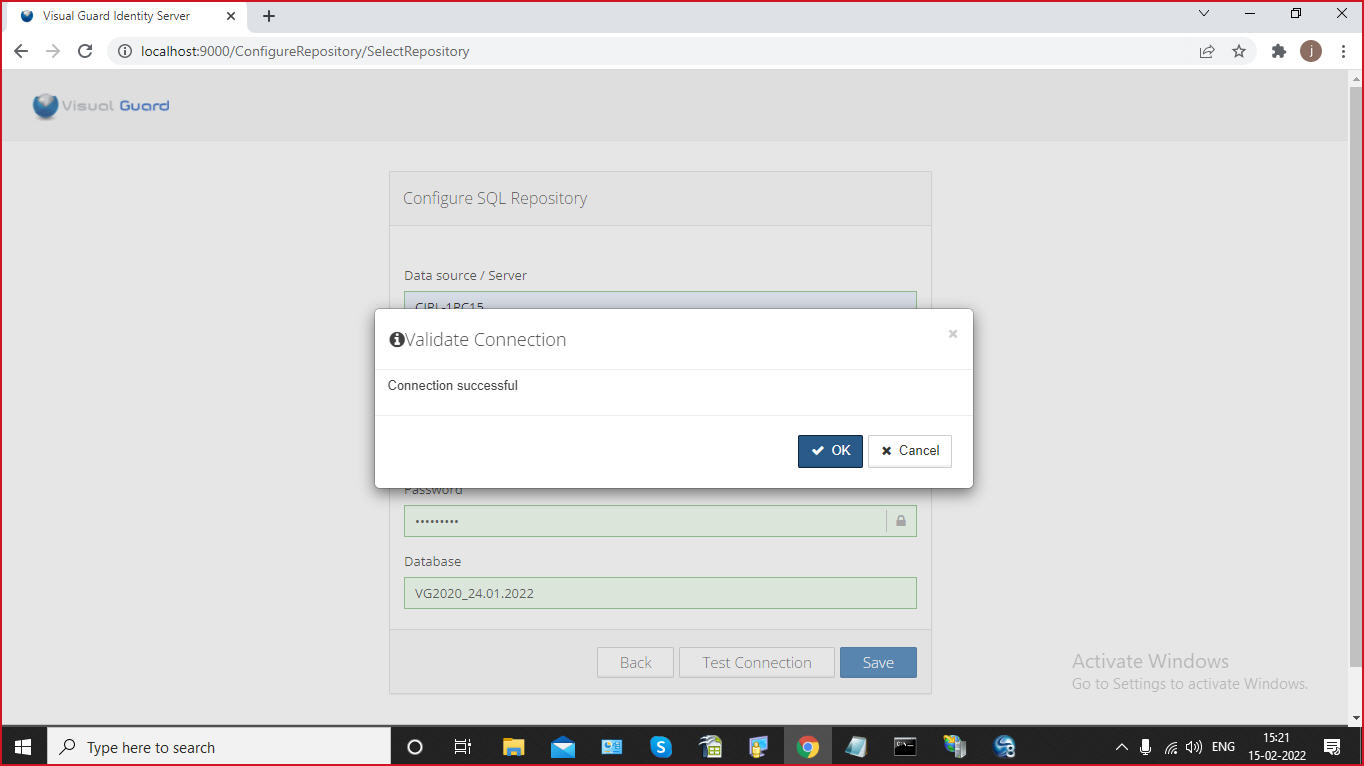 Repository configuration - Visual-Guard