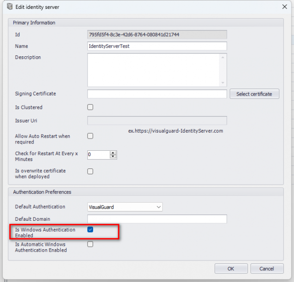 How to set up Windows Authentication? – Visual Guard