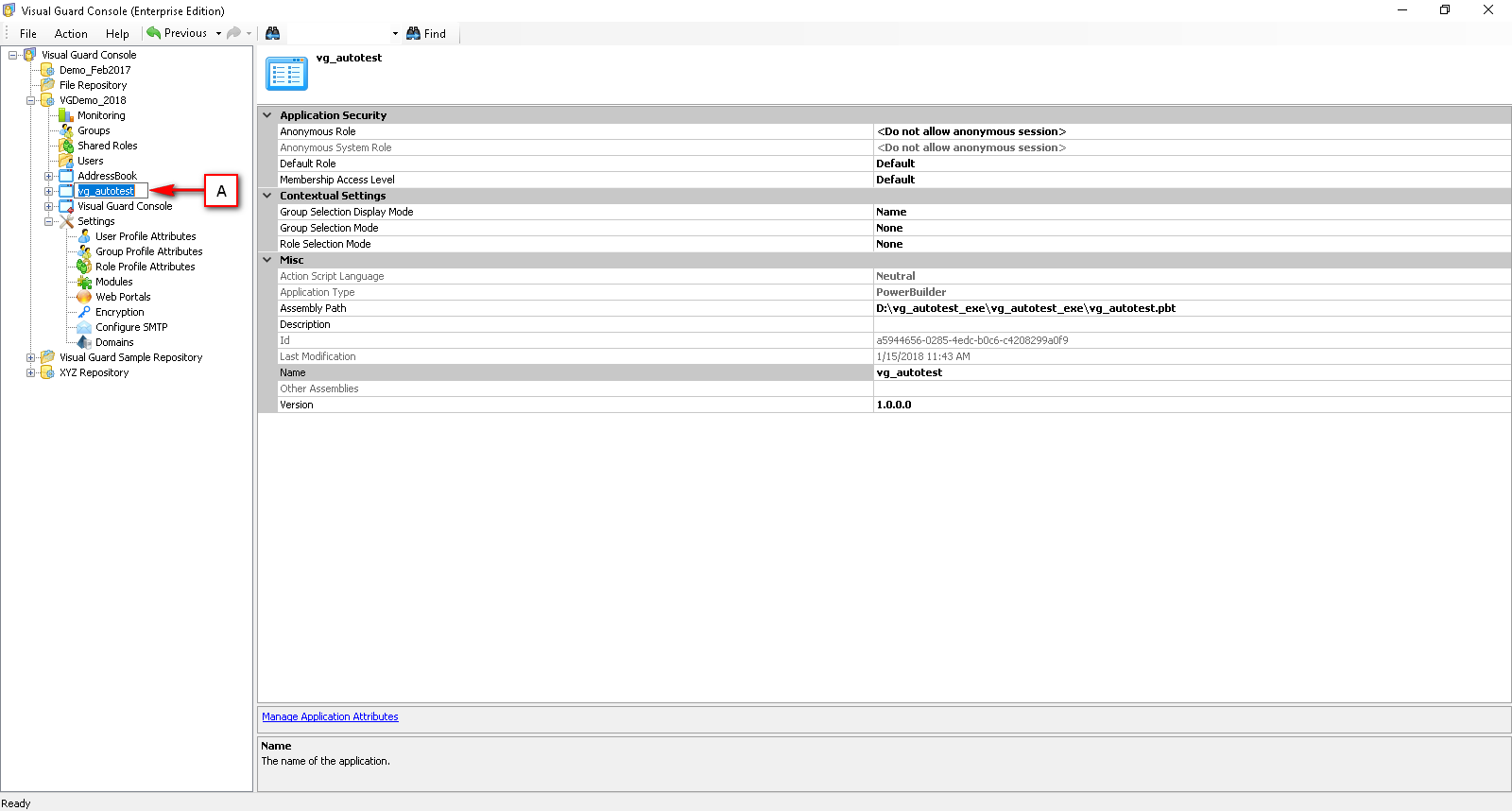 New Powerbuilder Application – Visual Guard