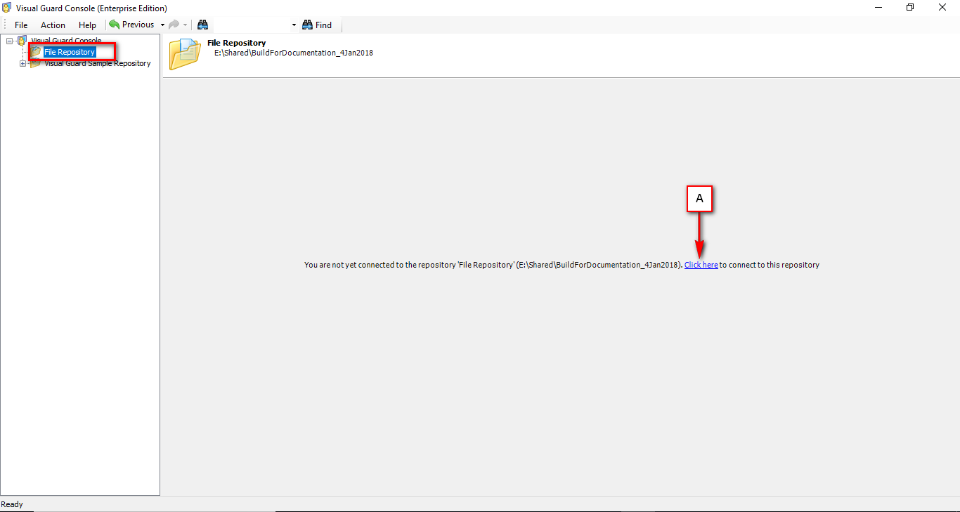 [Archive] Add an Existing Repository (File system) – Visual Guard