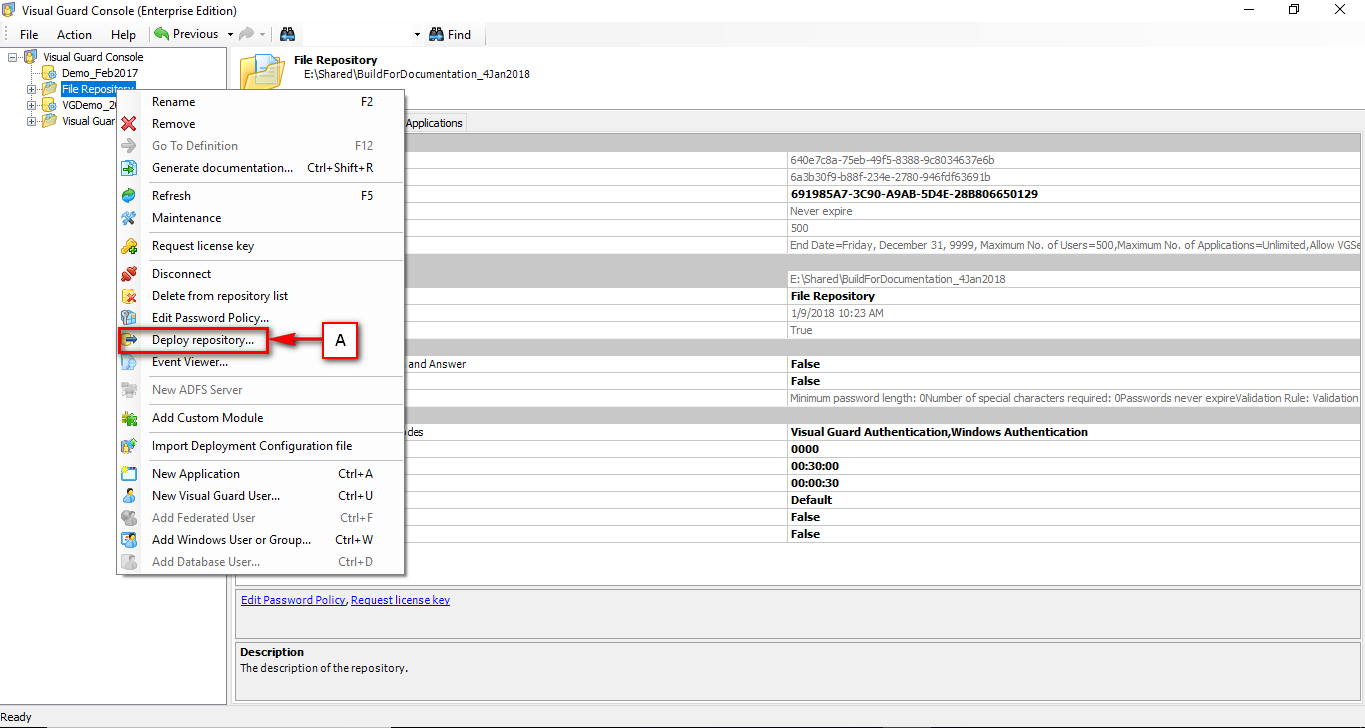 Deploy Repository - Visual-Guard