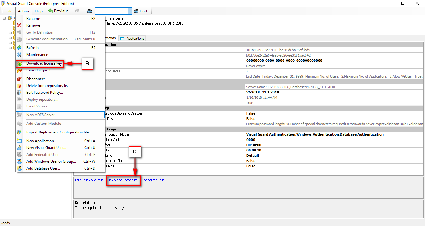 Downloading – Visual Guard