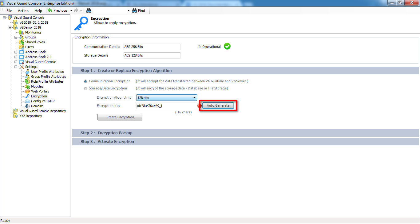 Encryption – Visual Guard
