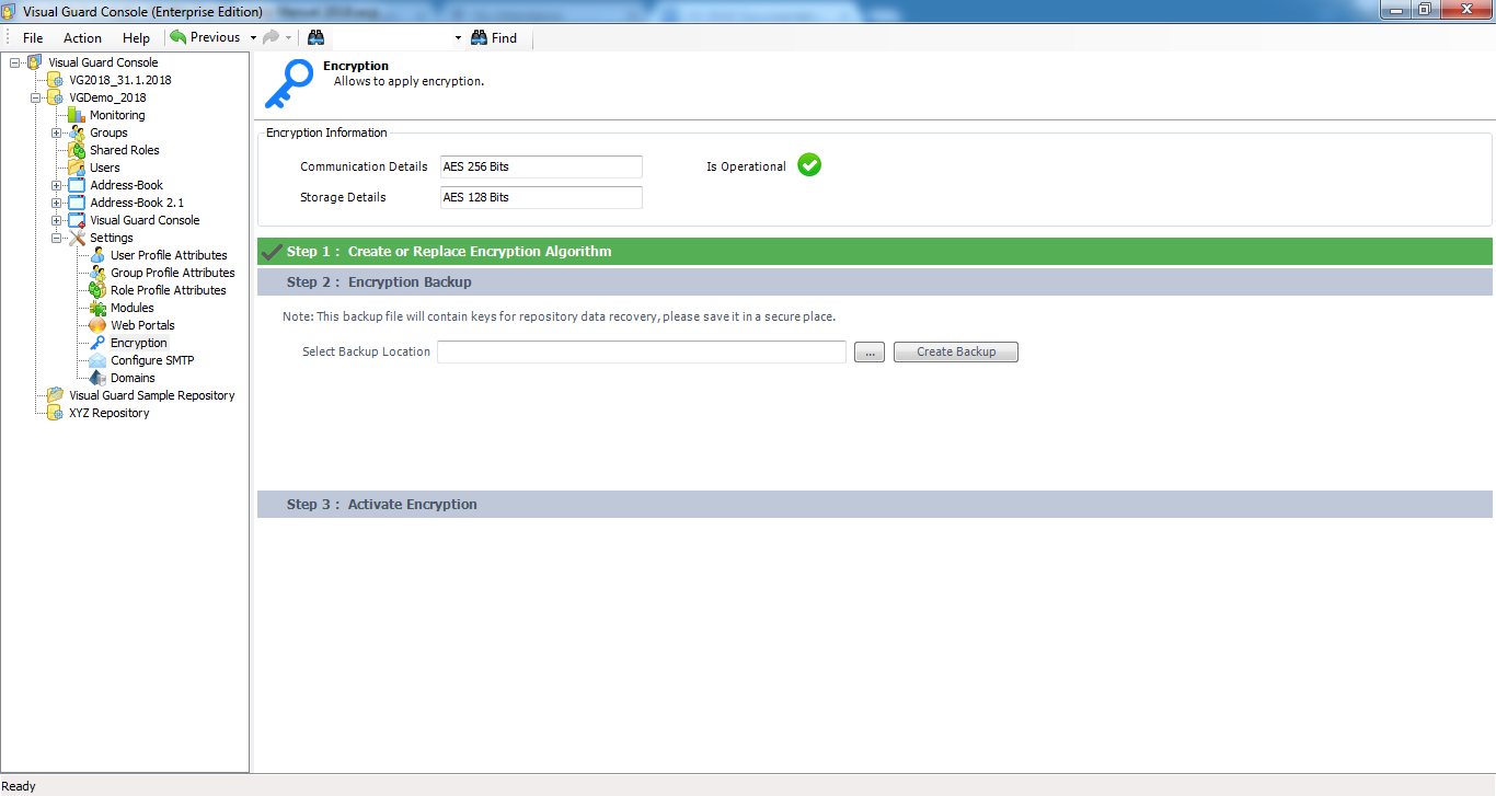 Encryption – Visual Guard