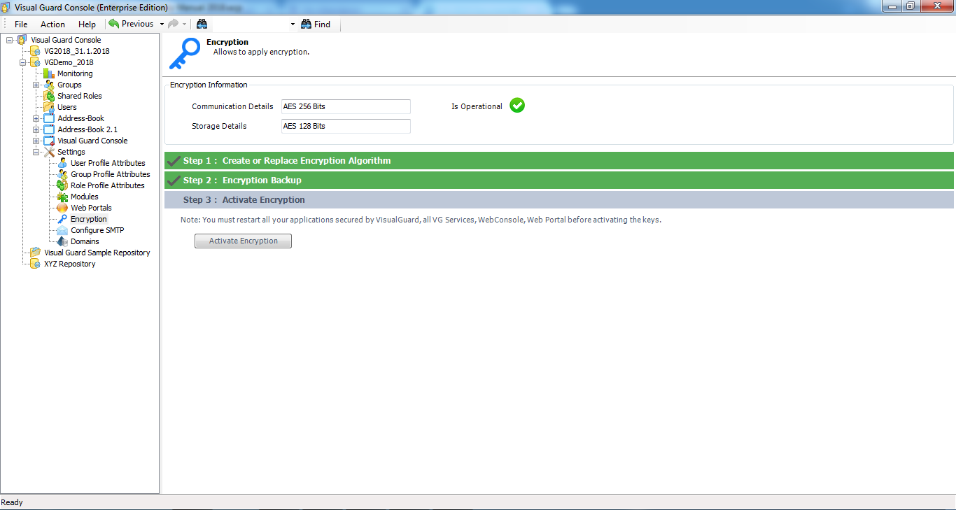 Encryption – Visual Guard