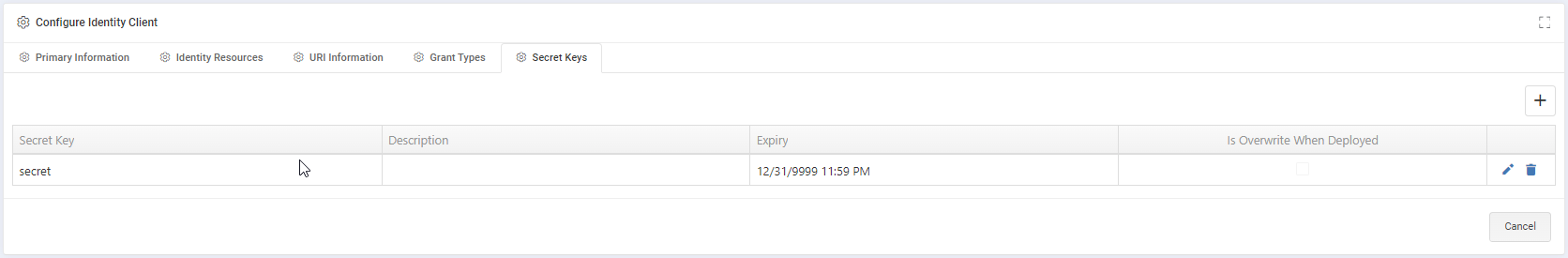Identity Client – Visual Guard