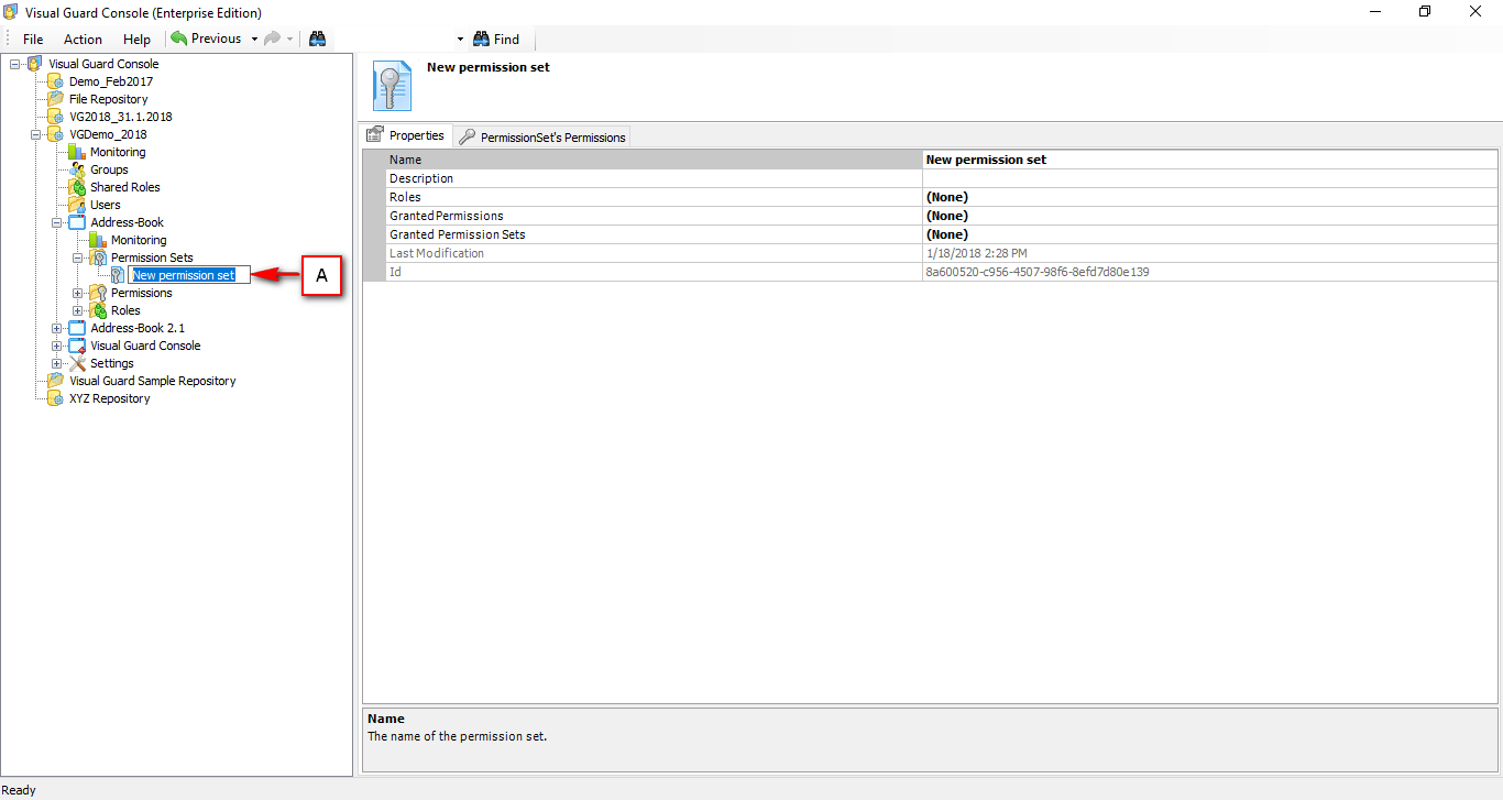 Creating – Visual Guard