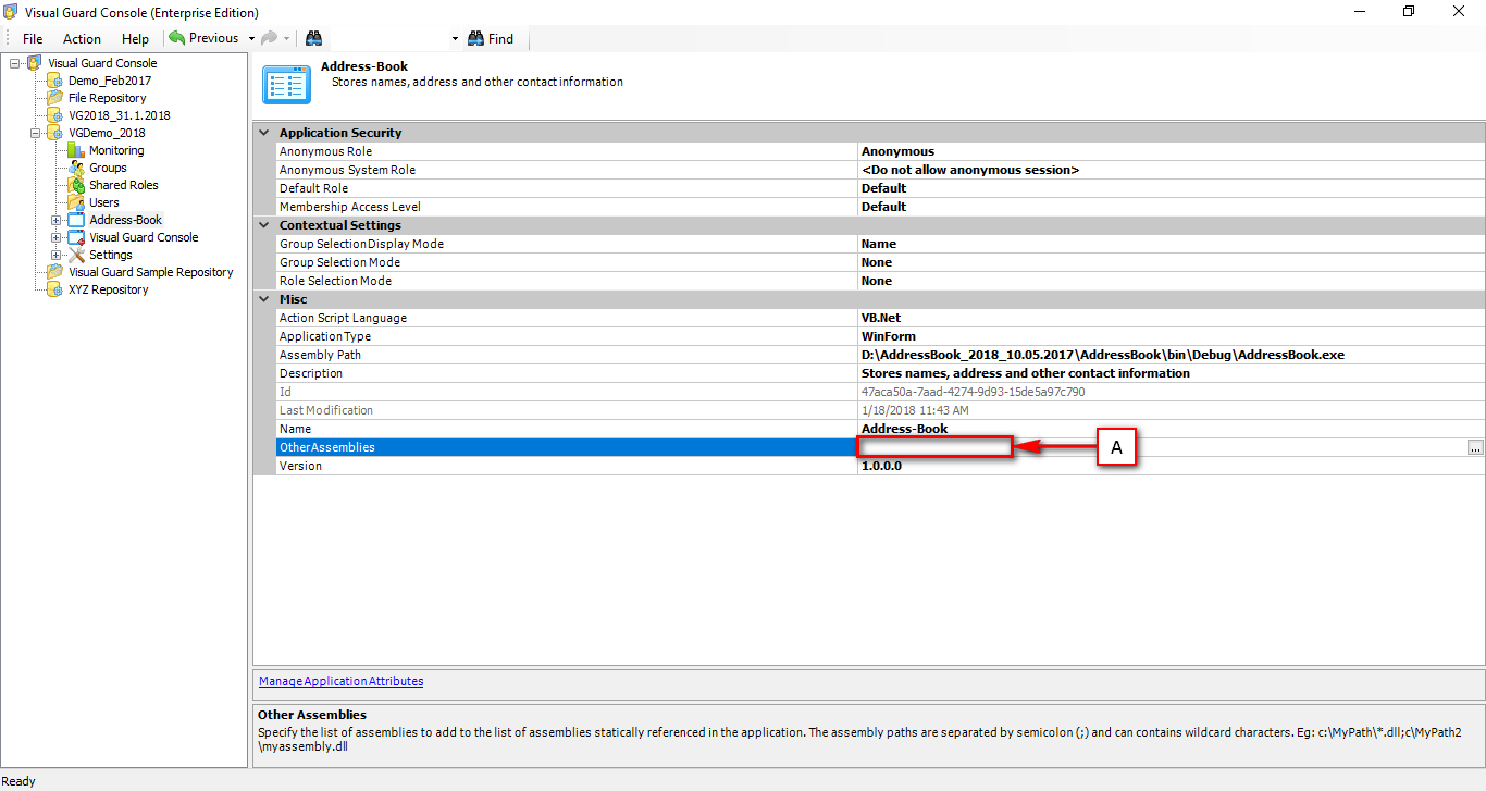 Other Assemblies – Visual Guard